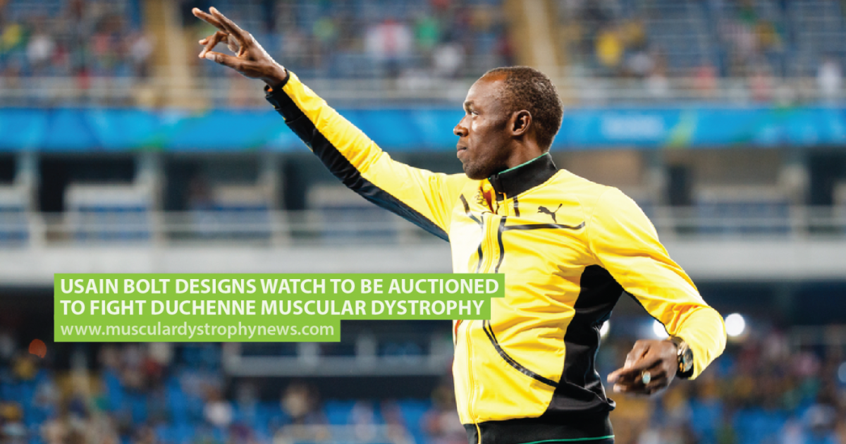 Usain Bolt Designs Watch to Be Auctioned to Fight Duchenne Muscular ...