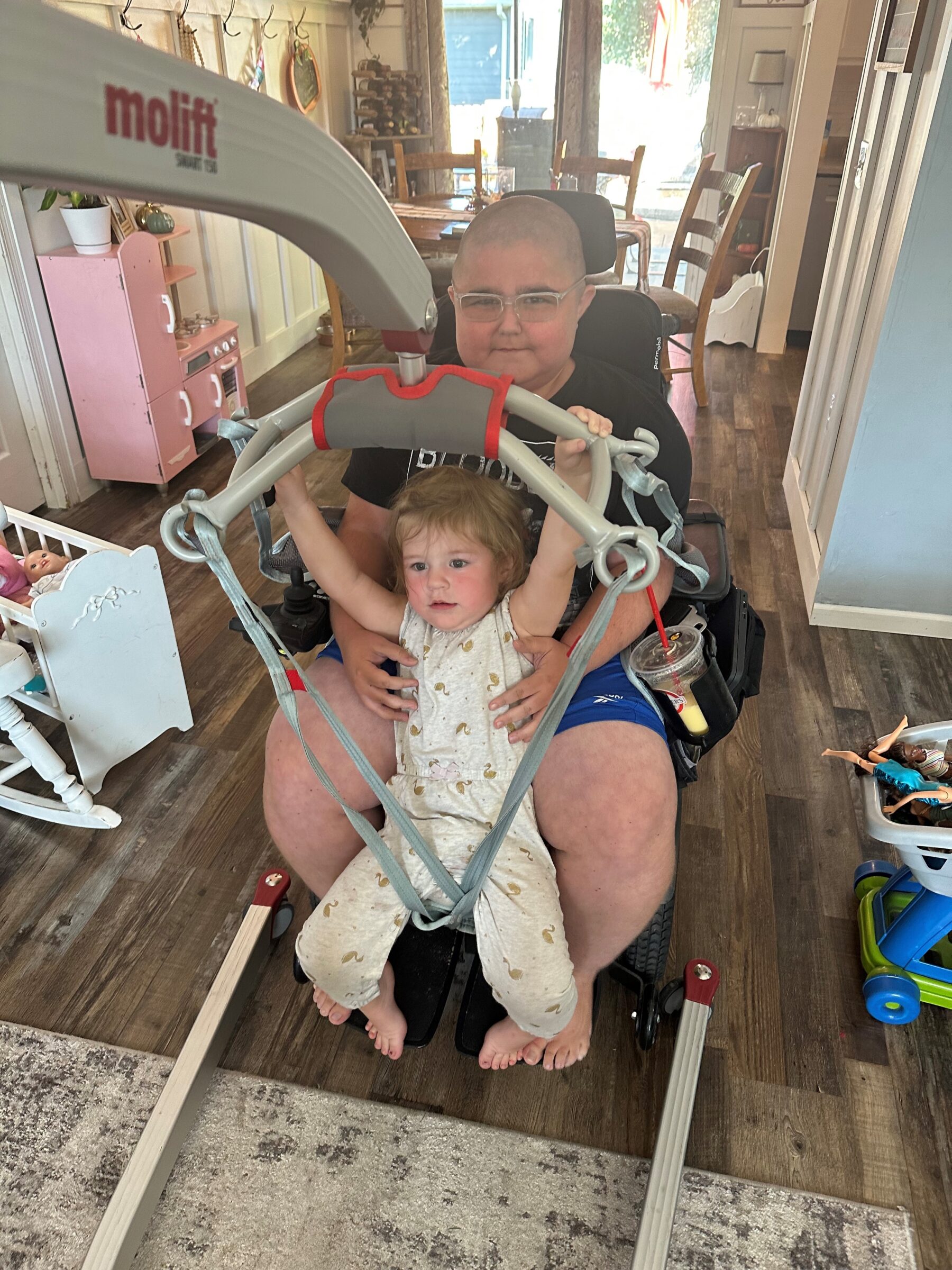 Living with Duchenne muscular dystrophy and our bundle of Joy